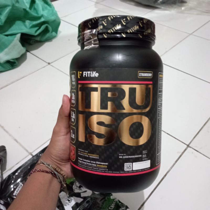 Jual (PROMO TERBATAS) Fitlife TRUISO 2 lbs 900 gr Susu Whey Protein ...