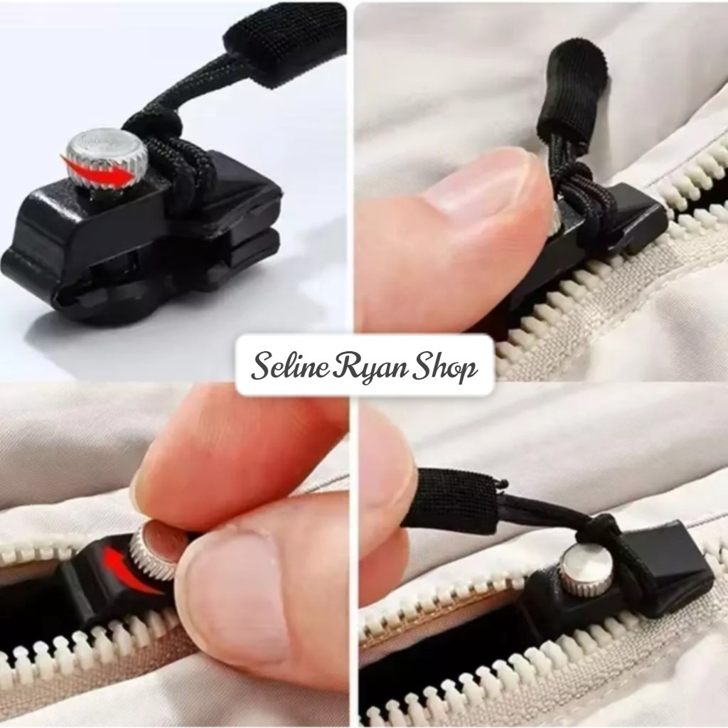Jual Tarikan Resleting / Puller Rope Zipper Pengganti Universal Dapat ...