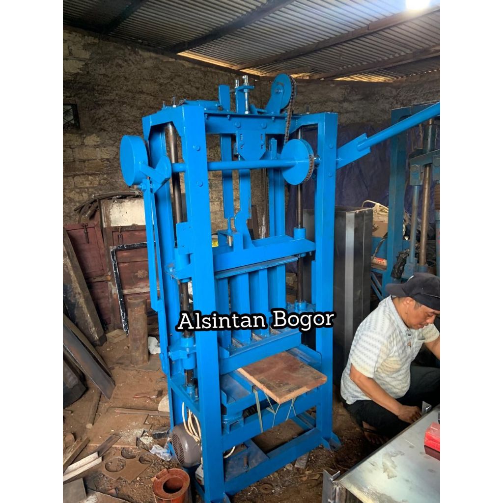 Jual Mesin Press Paving Block - Mesin Cetak Paving Sistem Getar ...