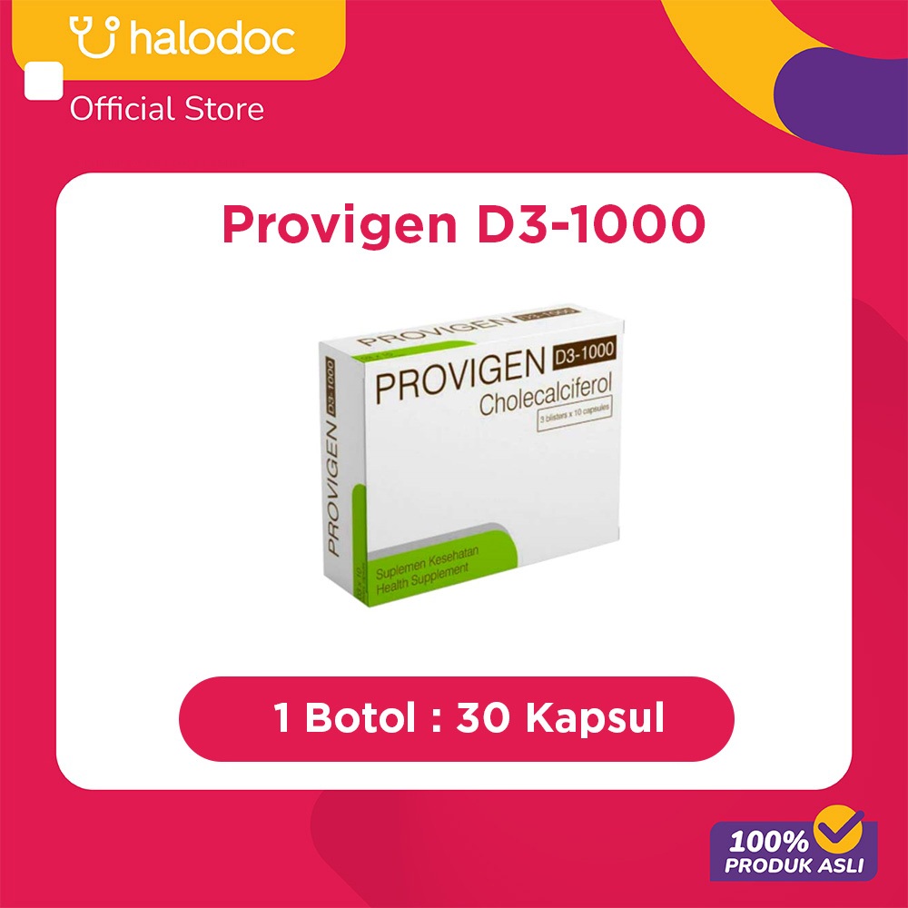 Jual Provigen D3-1000 30 Kapsul | Shopee Indonesia