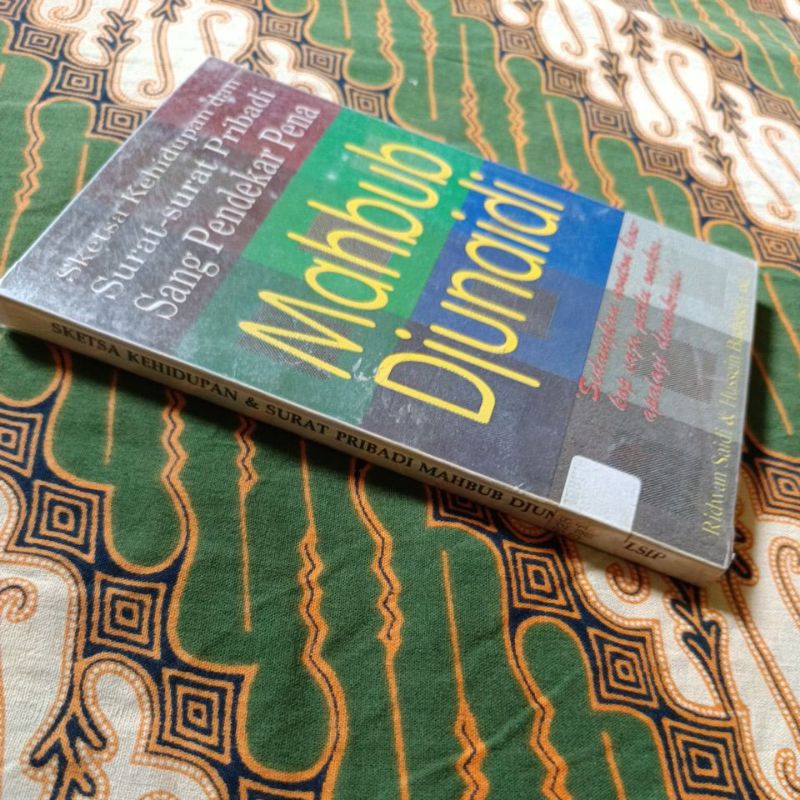 Jual sketsa kehidupan dan surat surat pribadi sang pendekar pena MAHBUB ...