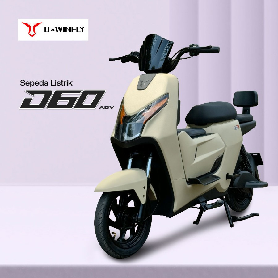 Jual Sepeda listrik uwinfly D60 ADV Include box | Shopee Indonesia