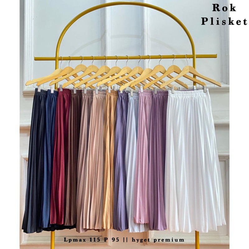 Jual ROK PLISKET HYGET PREMIUM NEW | Shopee Indonesia