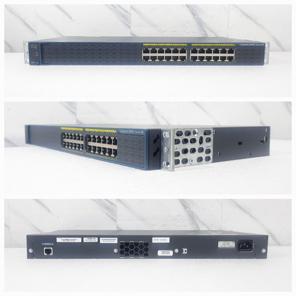 Jual Switch Cisco Catalyst 2960 Series SI WS-C2960-24-S V06 | Shopee Indonesia