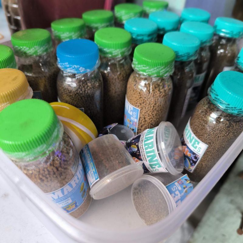 Jual pelet ikan aquamarine ikan hias laut | Shopee Indonesia