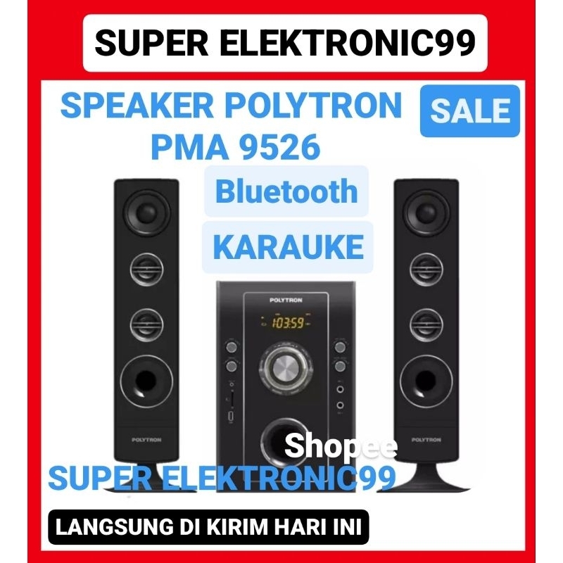 Jual SPEAKER POLYTRON PMA 9526 | Shopee Indonesia