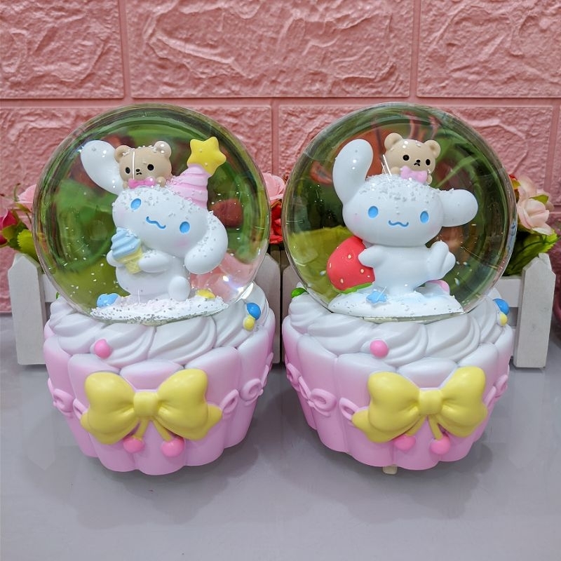Jual Snowball / Pajangan Bola Kaca Musik Box Cinnamoroll | Shopee Indonesia