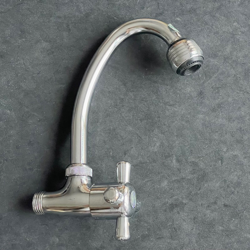 Jual kran washbak mini / kran bak cuci / kran angsa / kran dapur ...