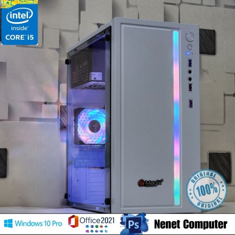 Jual PC Full Set Lengkap Intel Core i5 | 8GB | SSD | Led 19" | Shopee Indonesia