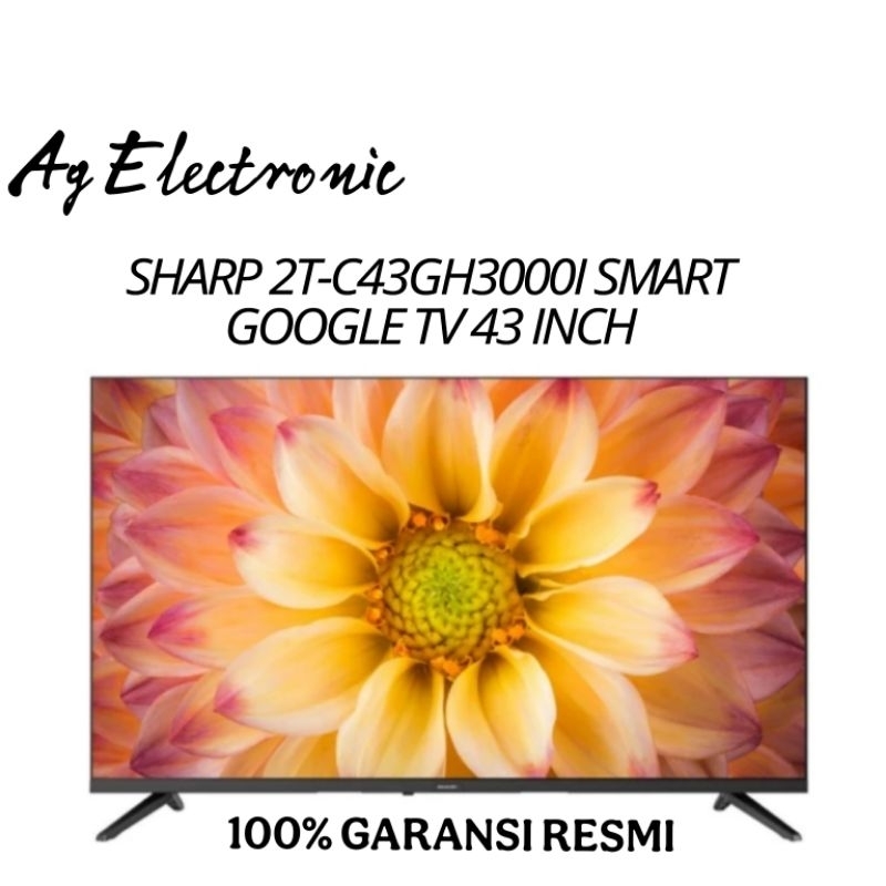 Jual Sharp Led Tv 2T-C43GH3000I Google Tv 43 Inch | Shopee Indonesia