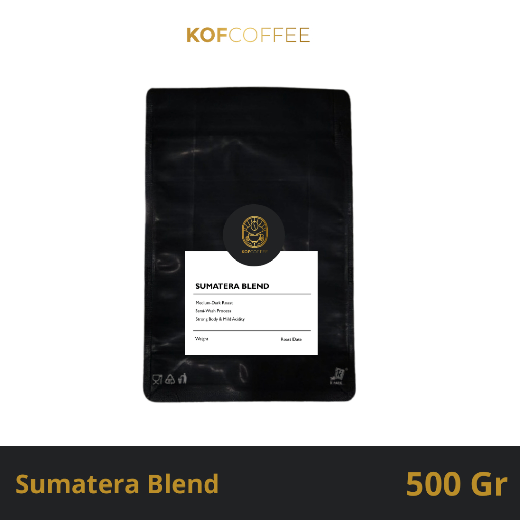 Jual KOF SUMATERA BLEND 100% ARABIKA 500 Gram - Filter Coffee ...