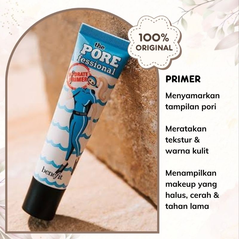 Jual [ BENEFIT ] THE POREFESSIONAL HYDRATE FACE PRIMER - 7.5ML MAKEUP ...