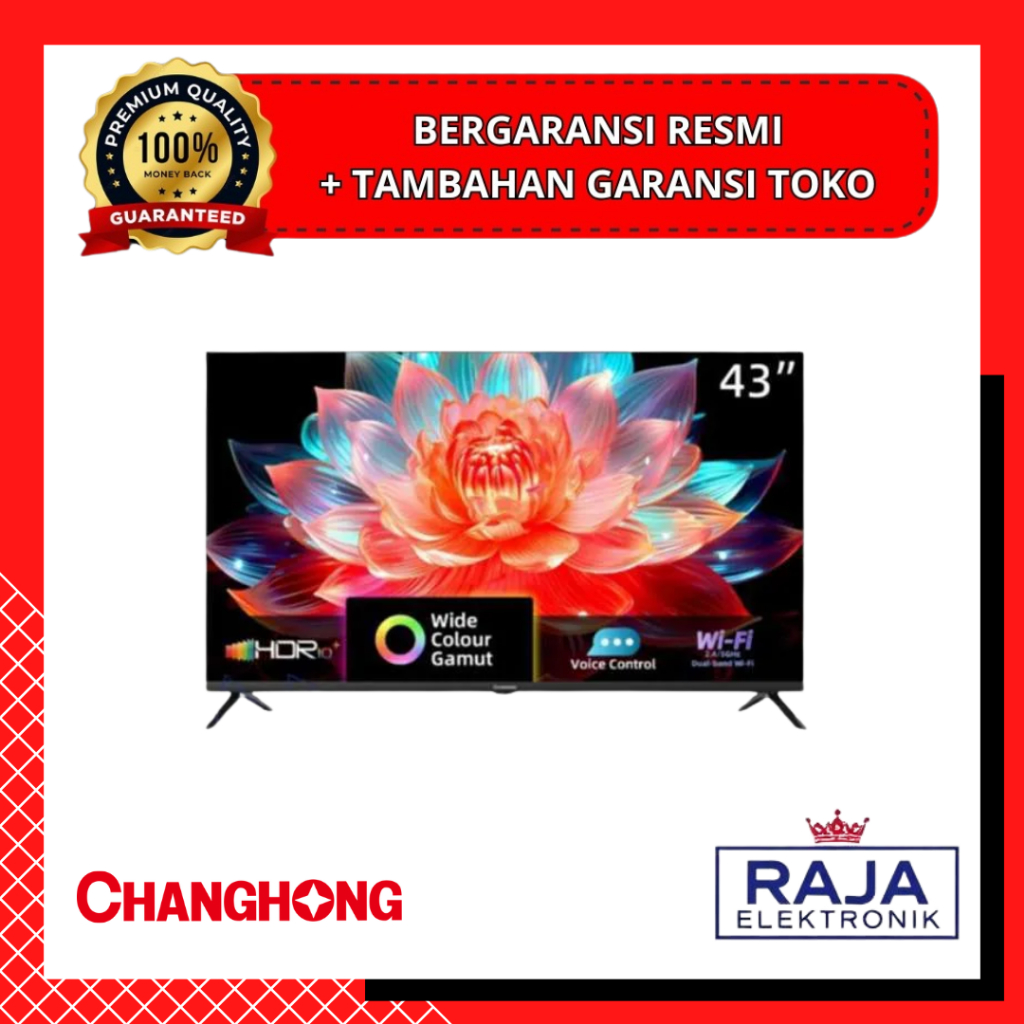 Jual LED Changhong 32QCN1 QLED Google Tv 32 Inch | Shopee Indonesia