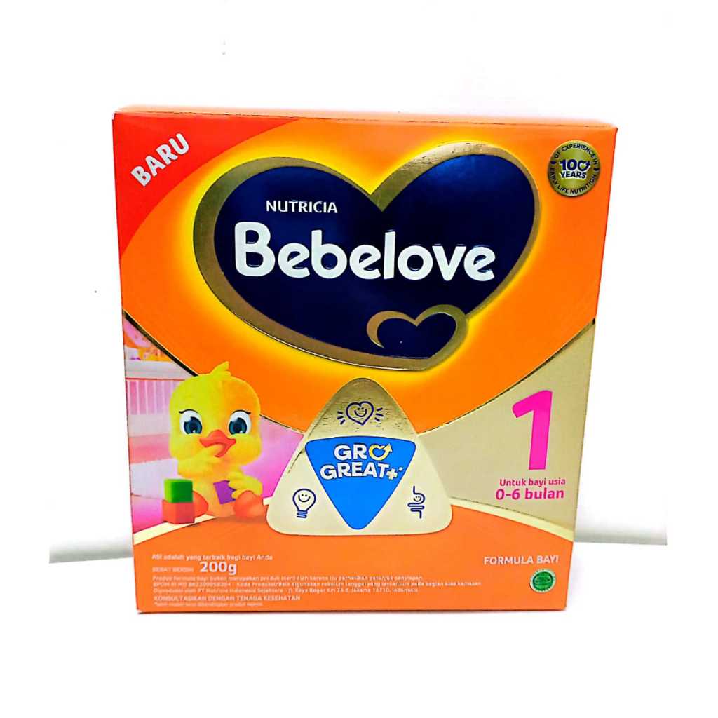 Jual Bebelove 1 Great Susu Formula Untuk Bayi Usia 0-6 Bulan 200 gr ...