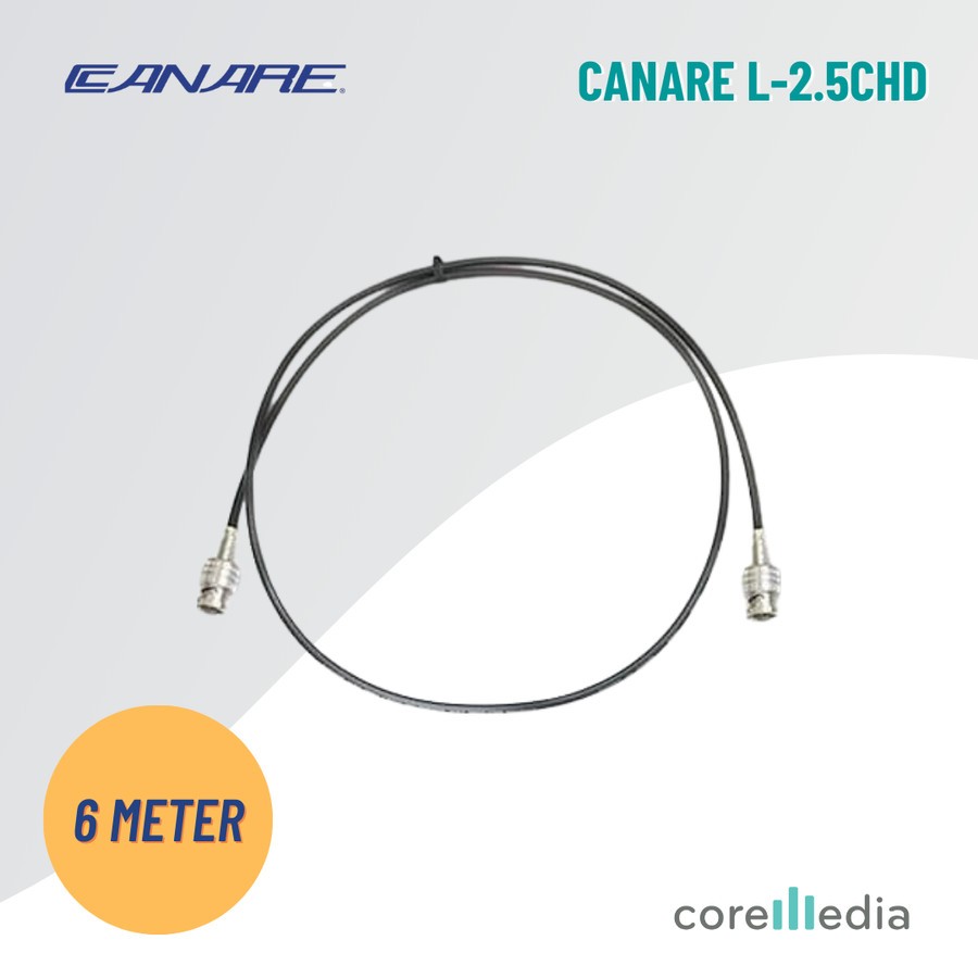 Jual Canare L2.5CHD 3G-SDI / HD-SDI Coaxial Cable with Male BNC - 1 Meter | Shopee Indonesia
