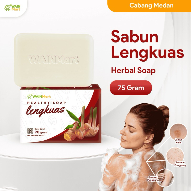 Jual Sabun Lengkuas Healthy Soap Sabun Herbal BPOM Anti Kurap Panu ...