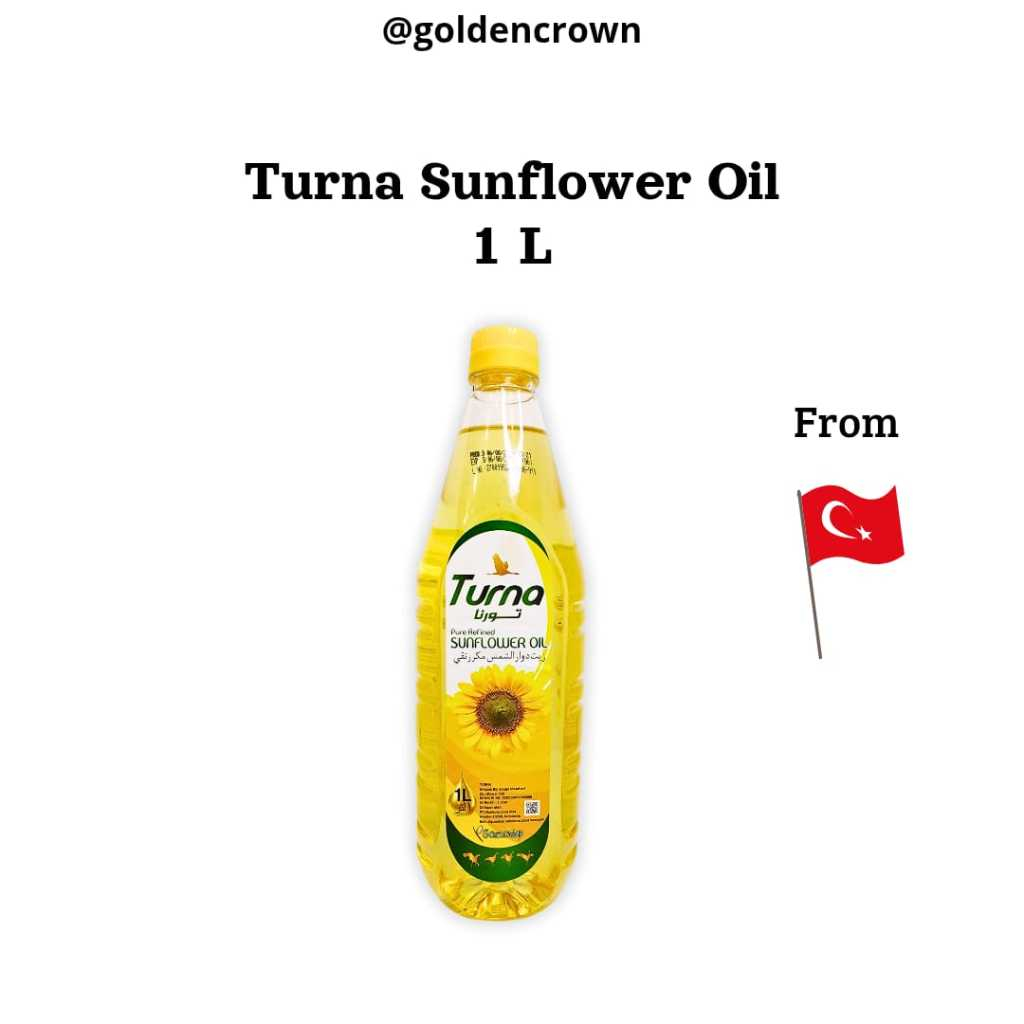 Jual Turna Sunflower Oil / Minyak biji bunga matahari 1 liter | Shopee ...