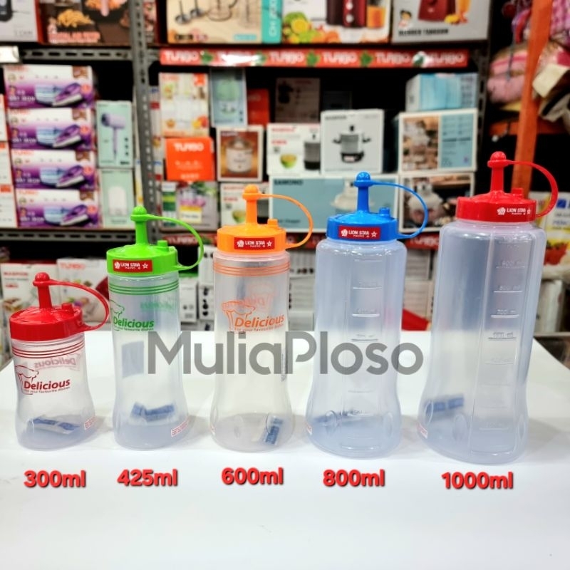 Jual Botol Saos Kecap BISTRO LION STAR Botol Kecap Saos Mayonaise ...