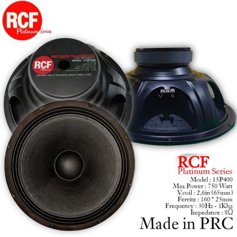 Jual Speaker RCF Platinum RED Series LF15P400 Spiker 15 in / inch ...