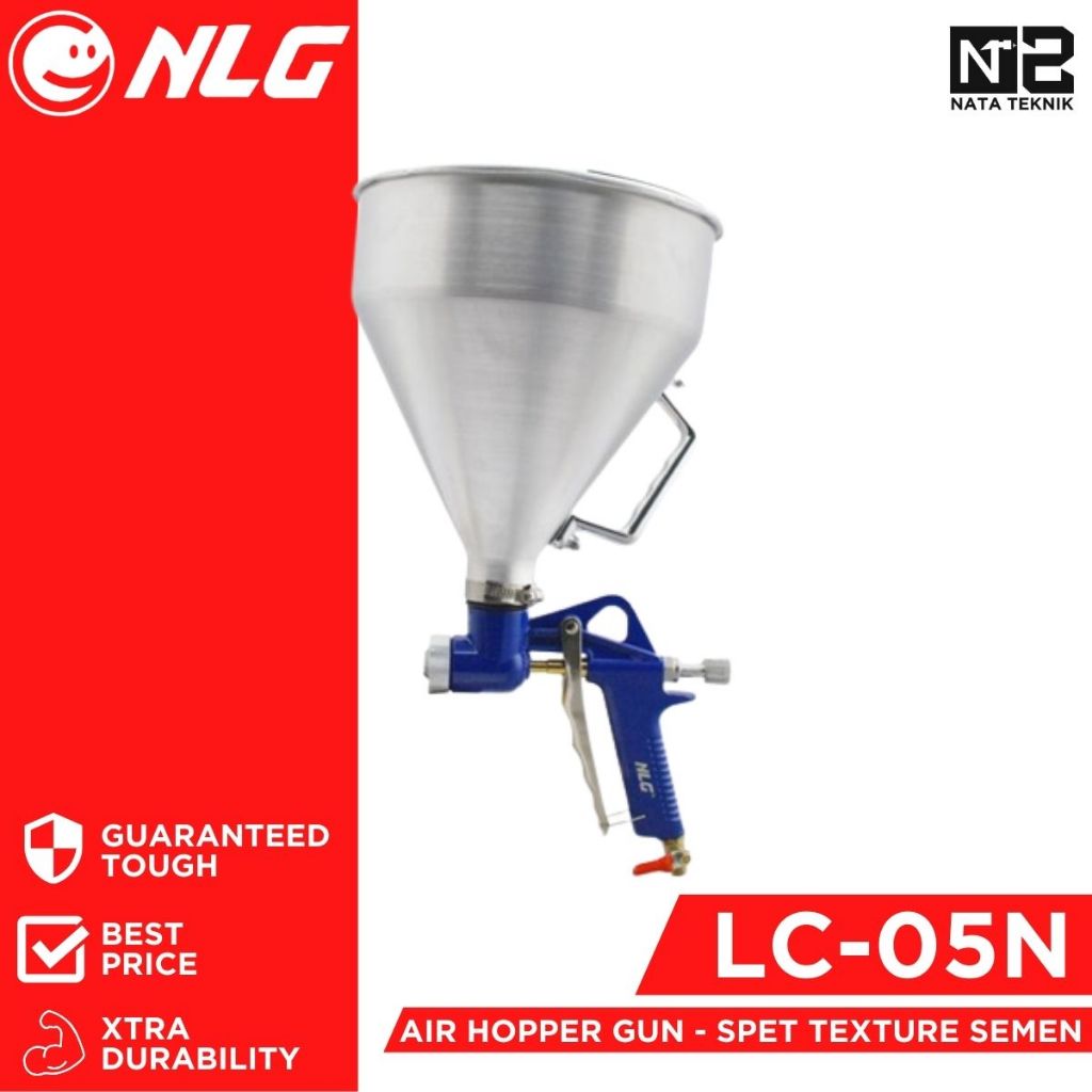 Jual NLG HOPPER GUN LC05N Alat Semprotan Cat Semen Cement Air Cement ...