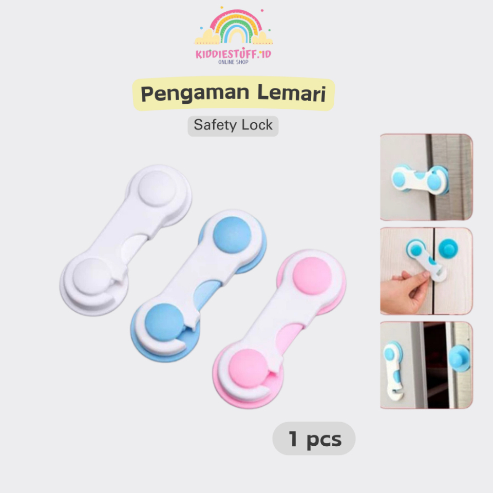 Jual Pengaman Pintu Laci Safe Lock Pengunci Pintu Lemari Baby Safety ...