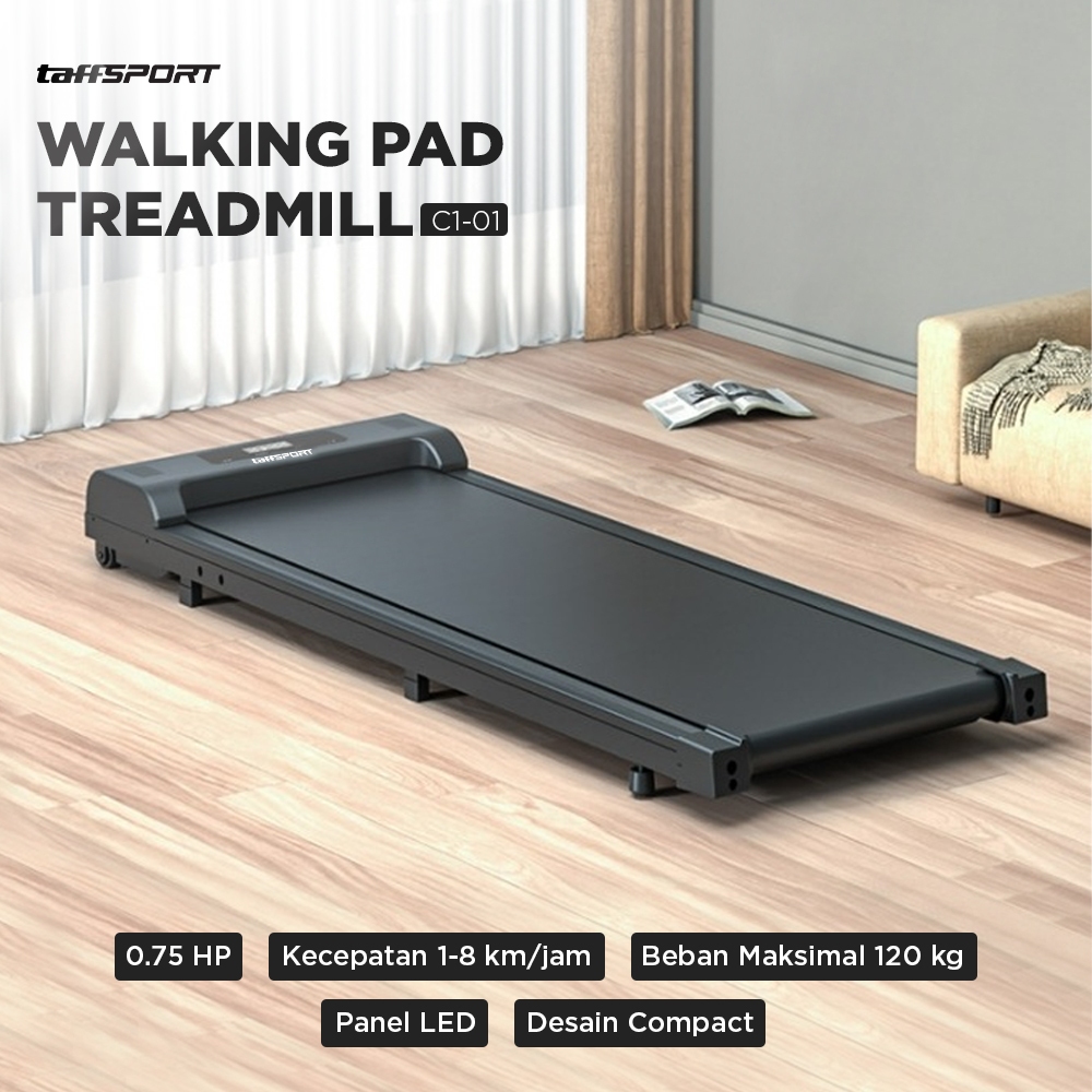 Jual Treadmill Walking Pad Elektrik Foldable Smart LED Display untuk ...
