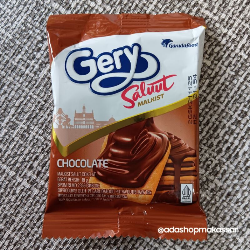Jual Gery Saluut Malkist Chocolate / Chocolate Coconut / Double Abon ...