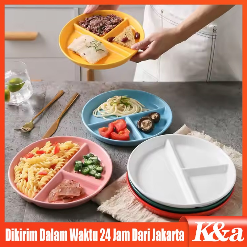Jual Peralatan Makan Satu Orang Piring Makanan Yang Mengurangi Lemak ...