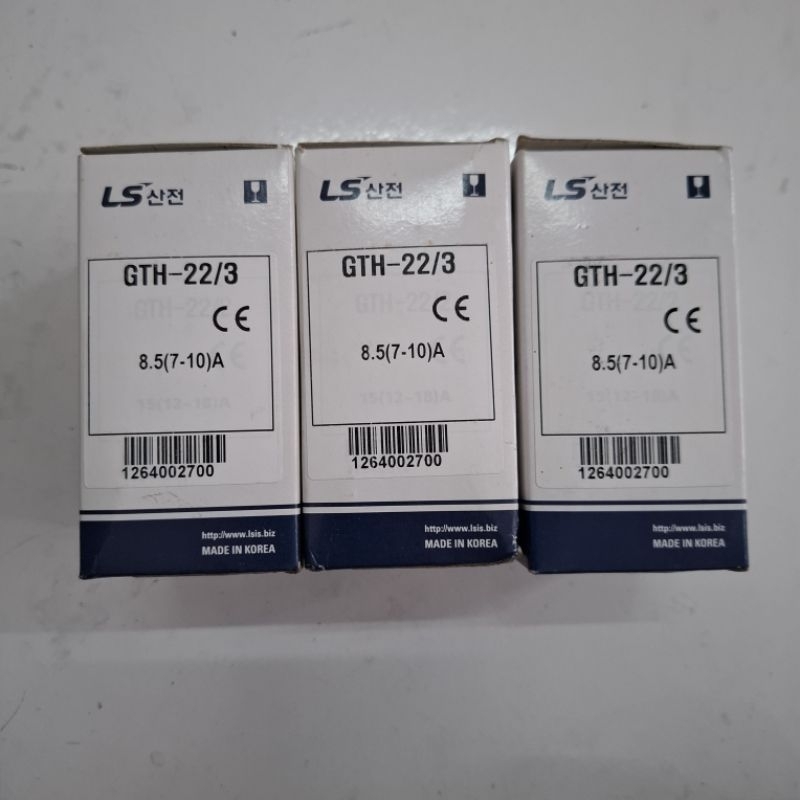 Jual LS Thermal Overload Relay GTH-22/3 8.5A(7-10A) | Shopee Indonesia