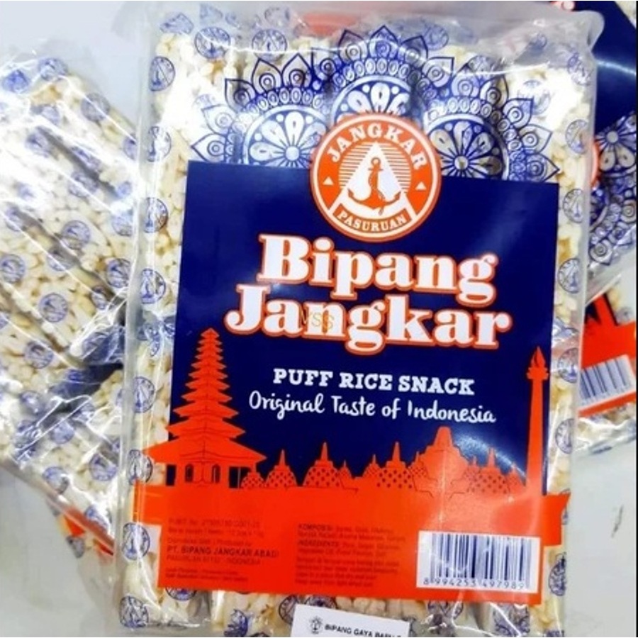 Jual BIPANG/JIPANG/ PUFF RICE JANGKAR PASURUAN GAYA BARU BESAR ISI 10 ...