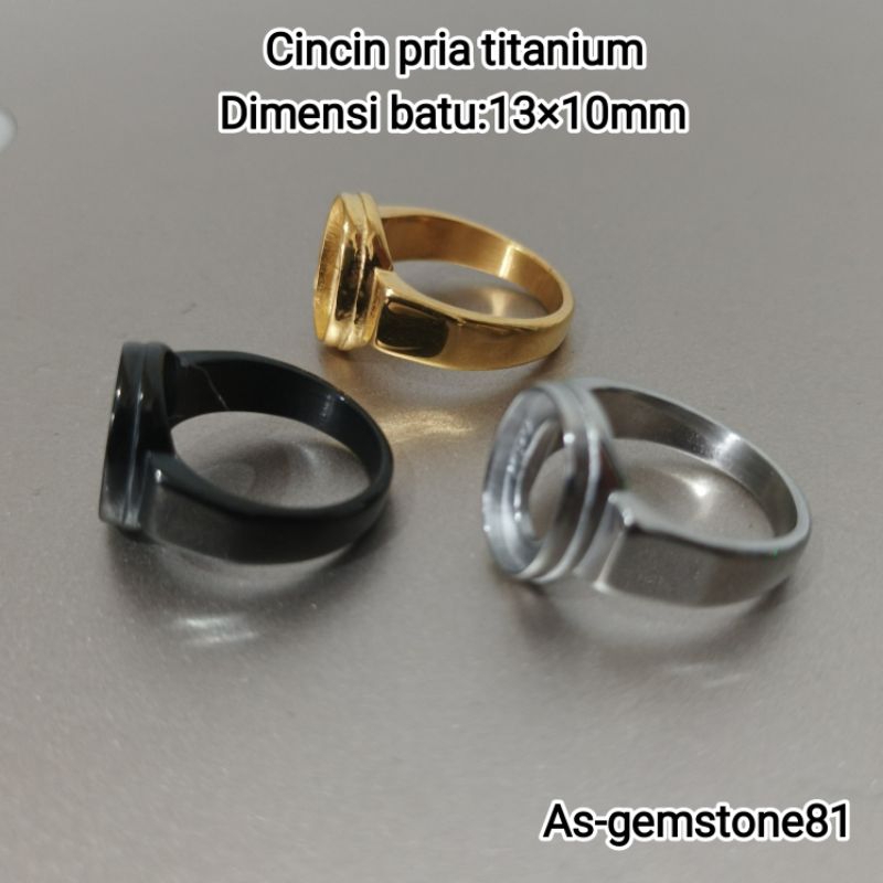 Jual Emban Cincin Ring |Titanium| model T | Shopee Indonesia