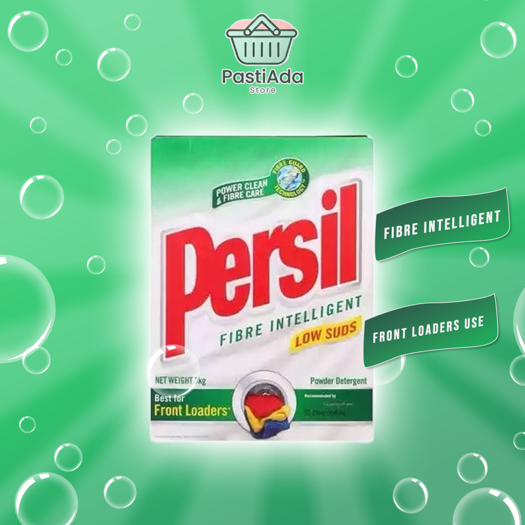 Jual 3kg Persil detergent 3 kg detergen mesin cuci bubuk fibre ...