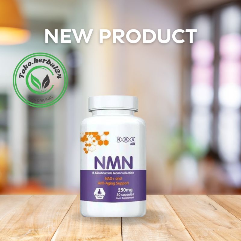 Jual NMN Bio Nicotinamide Mononucleotide 500mgSuplemen Anti Aging ...