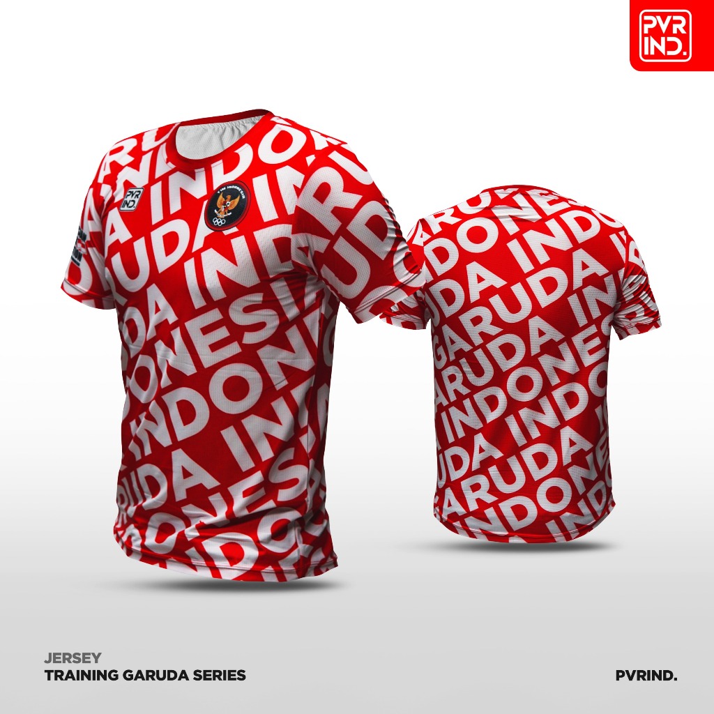 Jual JERSEY TRAINING | RUNNING | SPORT PVRIND GARUDA INDONESIA | Shopee ...