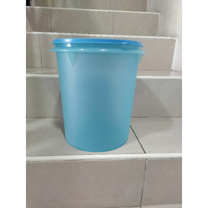 Jual Giant Canister Tupperware toples besar tupperware BIRU | Shopee ...