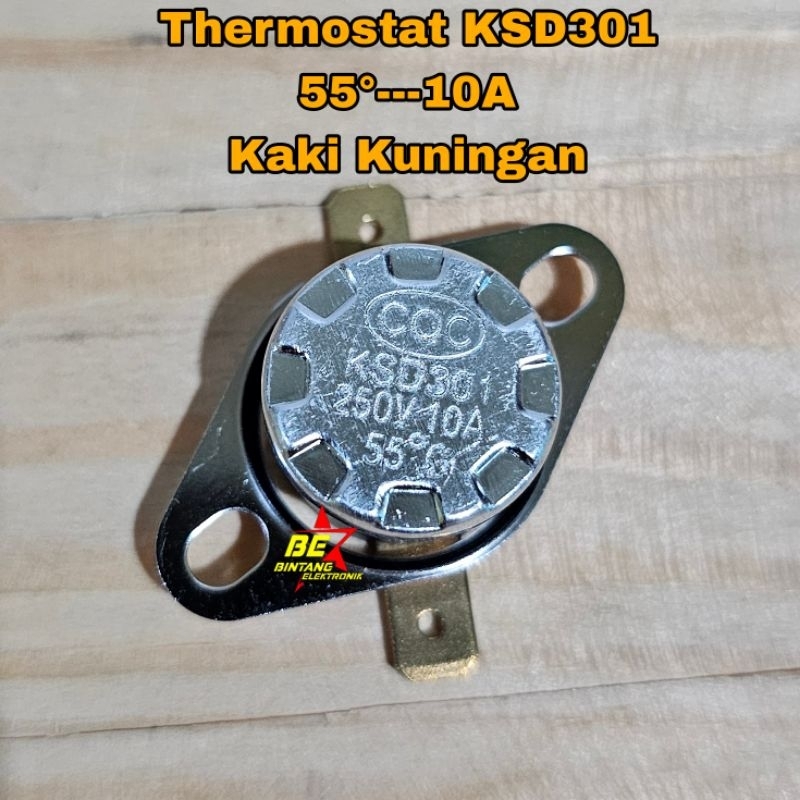 Jual Thermostat 55 Derajat Termodis 55° Drajat Termostat Rice cooker Majic com Thermodisc 55 ...