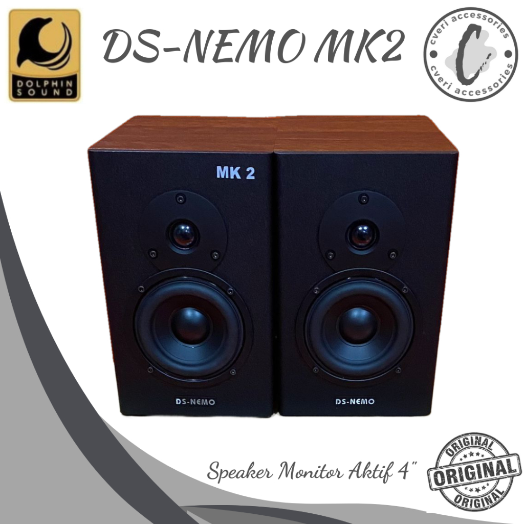 Jual Dolphin Sound DS Nemo MK2 Speaker Monitor Aktif 4" Original ...