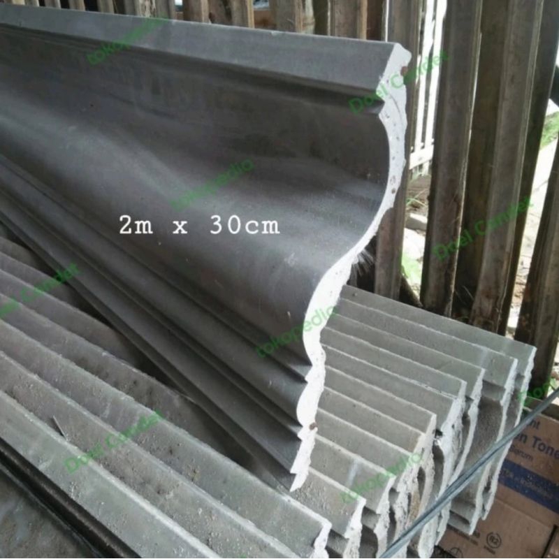 Jual Lisplang List Profile Beton Outdoor Mahkota Modern Clasic Termurah ...