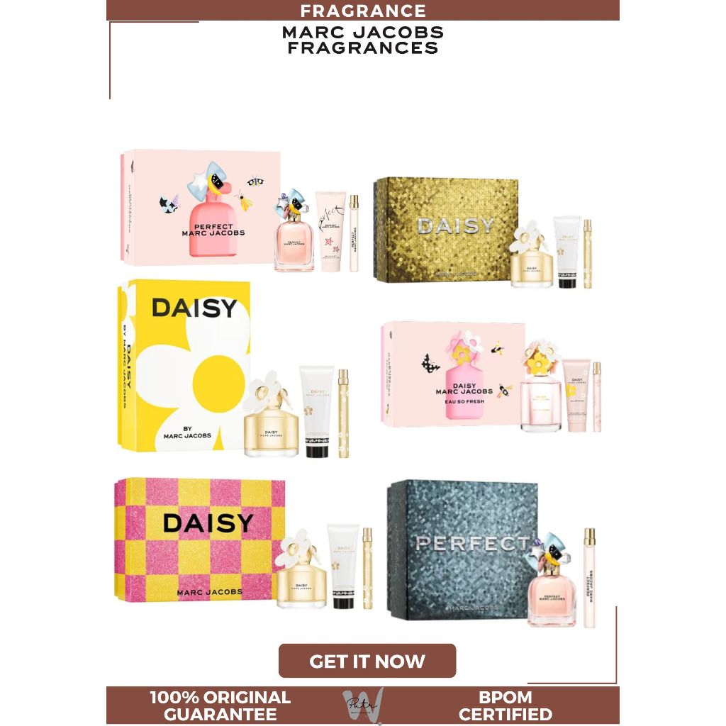 Jual Marc Jacobs Fragrance Gift Kit 2024 (Holiday Limited Edition ...