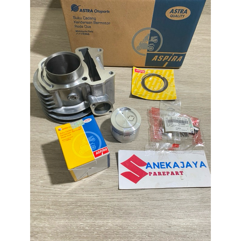 Jual BLOK SEHER BORING + PISTON KIT SET KVY HONDA BEAT KARBU SCOOPY KARBU SPACY ORI ASTRA ASPIRA ...