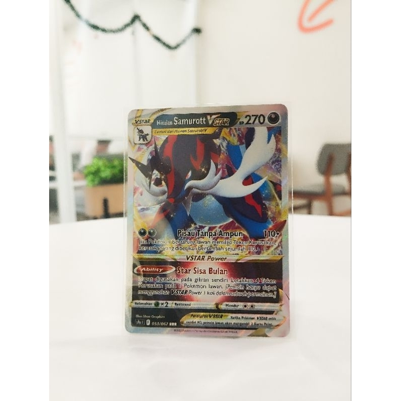 Jual Pokemon TCG:•Hiusian Samurott VStar (ASLI) (BACA DESKRIPSI ...
