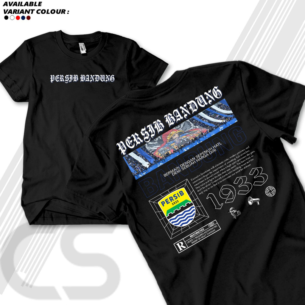 Jual Baju Kaos Persib Bandung Bobotoh Persib 1933 Tshirt Pria Wanita ...