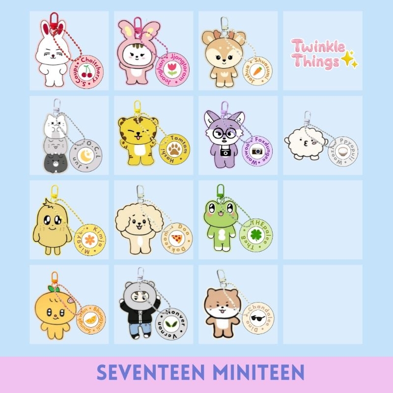 Jual [Ready Stock] Miniteen Bag Charm Keychain Gantungan Kunci ...