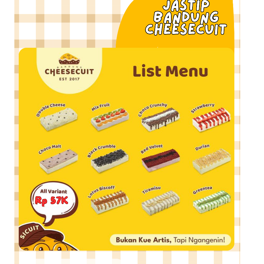 Jual Cheesecuit Terlengkap & Harga Terbaru Mei 2026 | Shopee Indonesia
