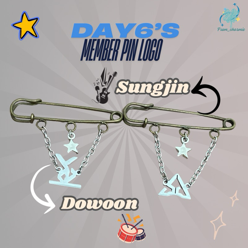 Jual pin badge logo member DAY6 | Shopee Indonesia