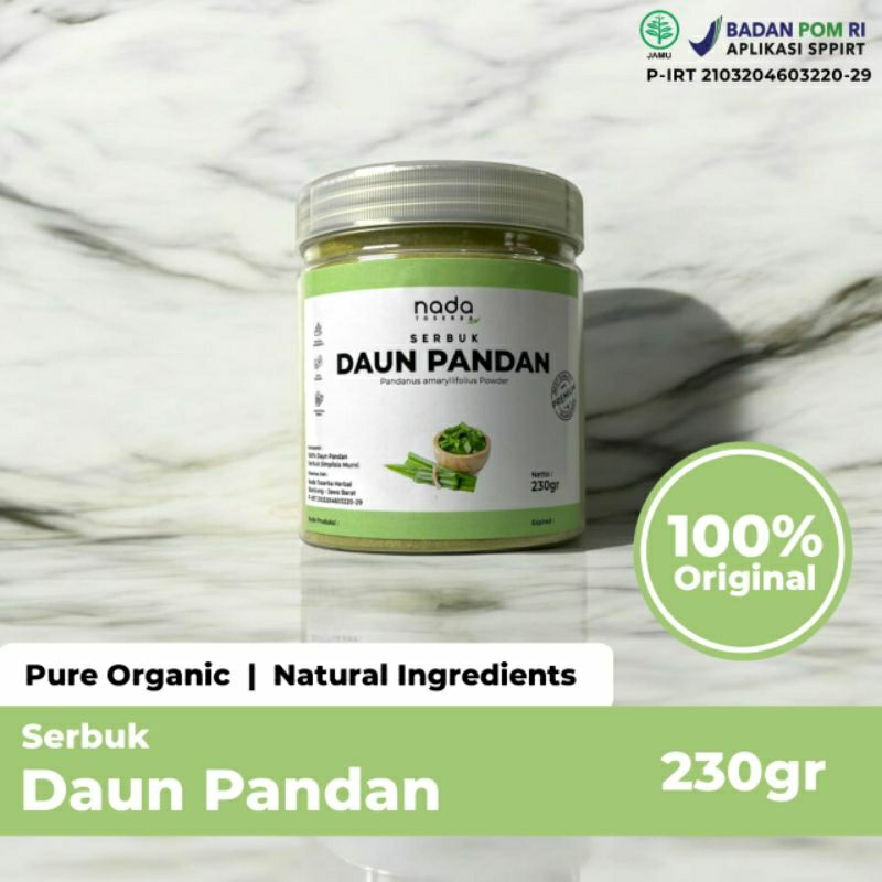 Jual DAUN PANDAN Bubuk Premium Premium | Herbal Penenang Dan Hipertensi ...