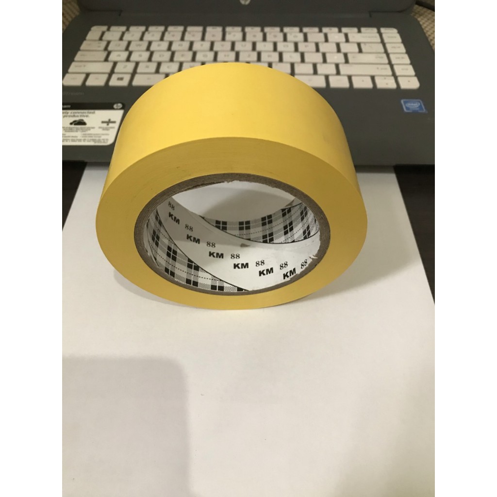 Jual Floor marking tape KM lakban lantai kuning 2" x 33m - KUNING ...