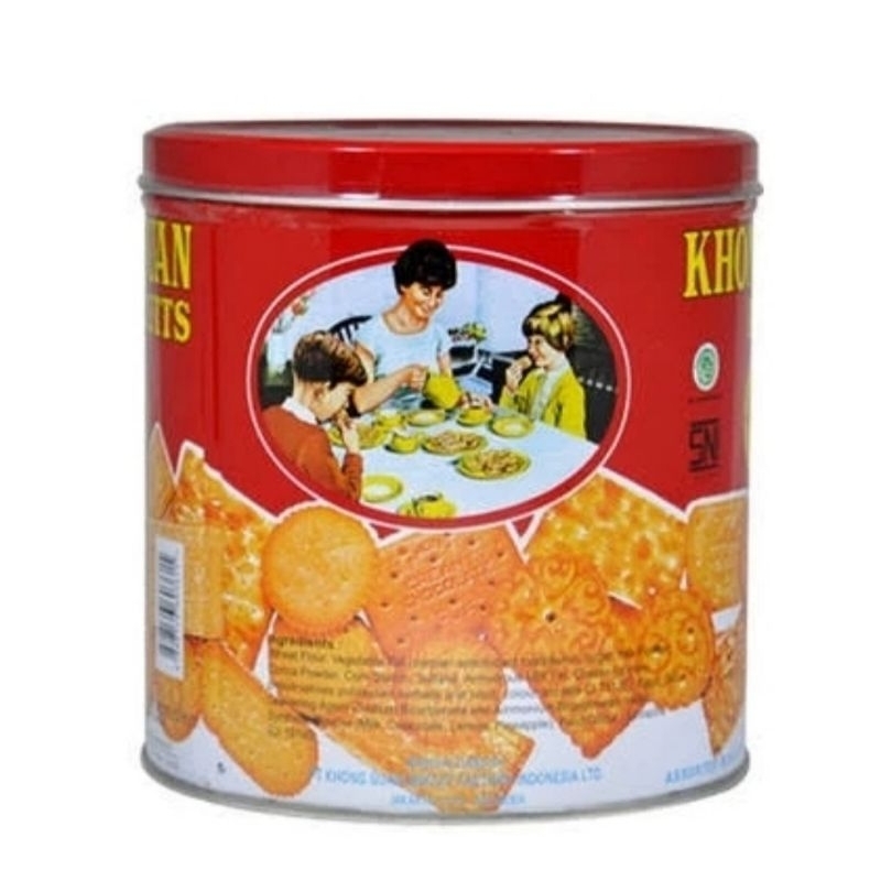 Jual Khong Guan Assorted Red Mini - Biskuit Kaleng Aneka 650 gr ...