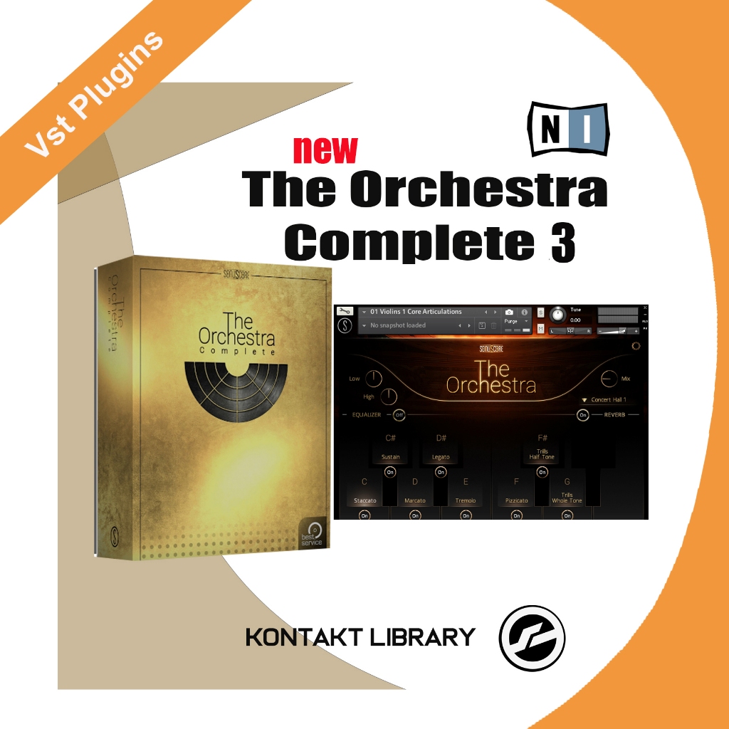 Jual The Orchestra Complete 3 Kontakt Library - Vst Plugins | Shopee Indonesia