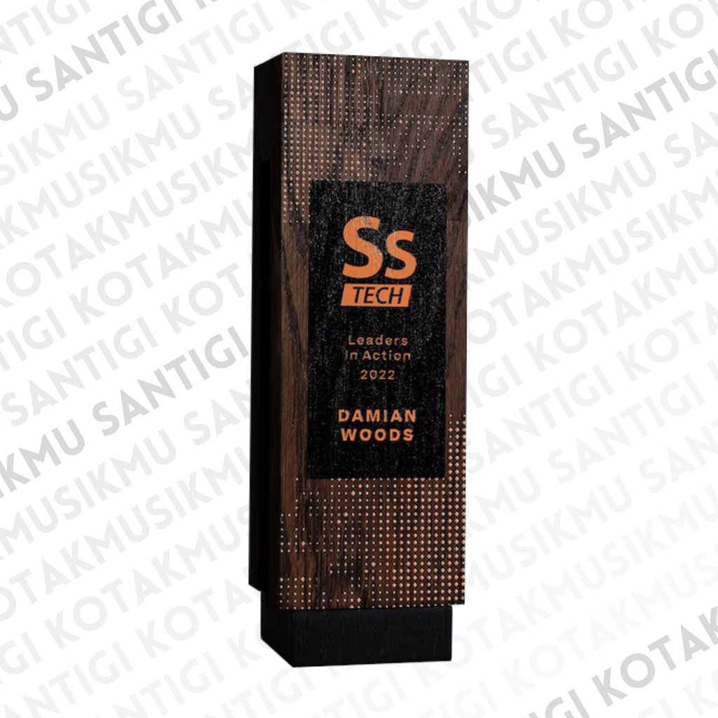 Jual Trophy Kayu Custom (Tipe-18) | Piala Kayu Custom | Plakat Kayu ...